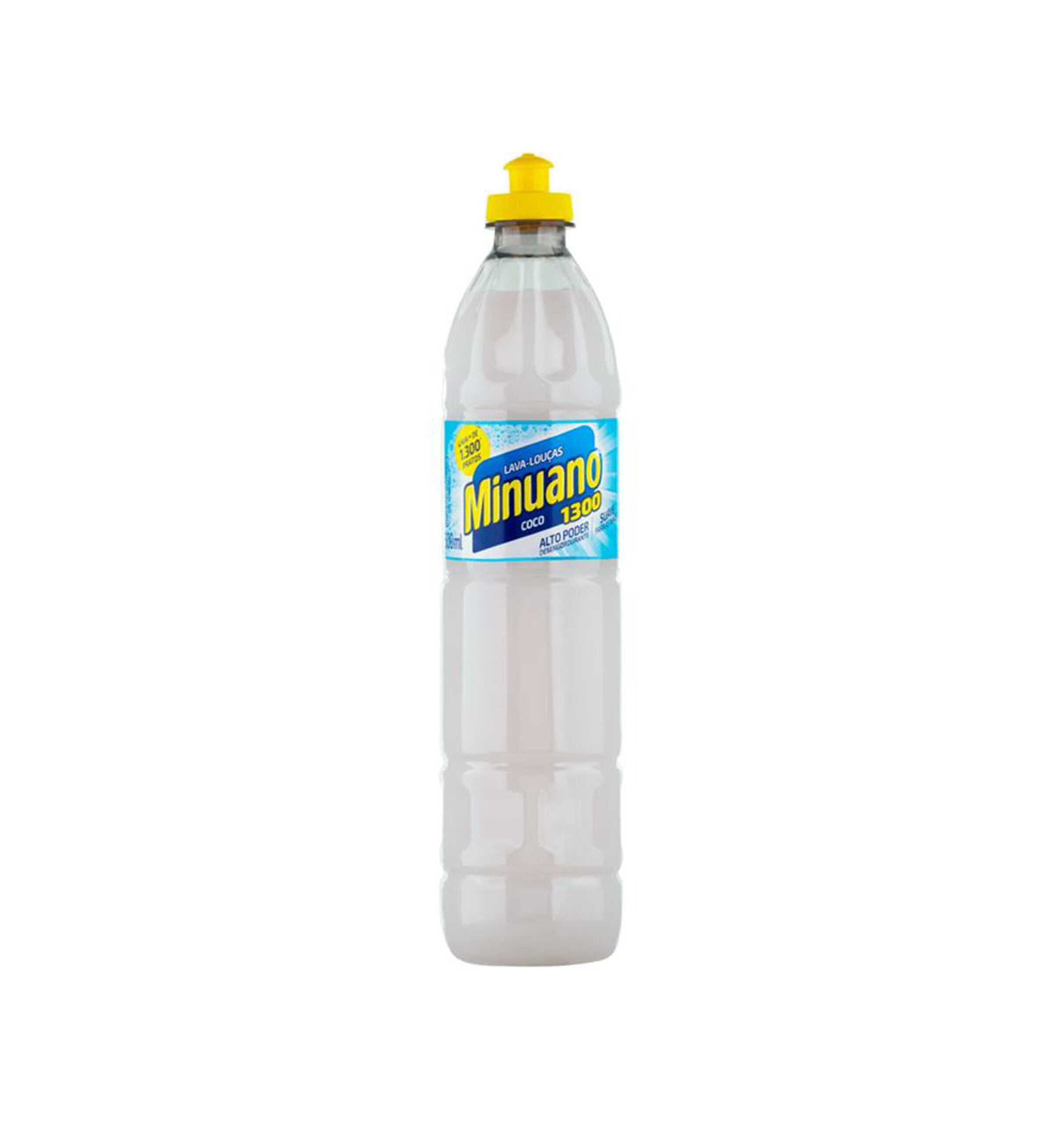 DETERGENTE LÍQUIDO MINUANO COCO 500ML - Steffen