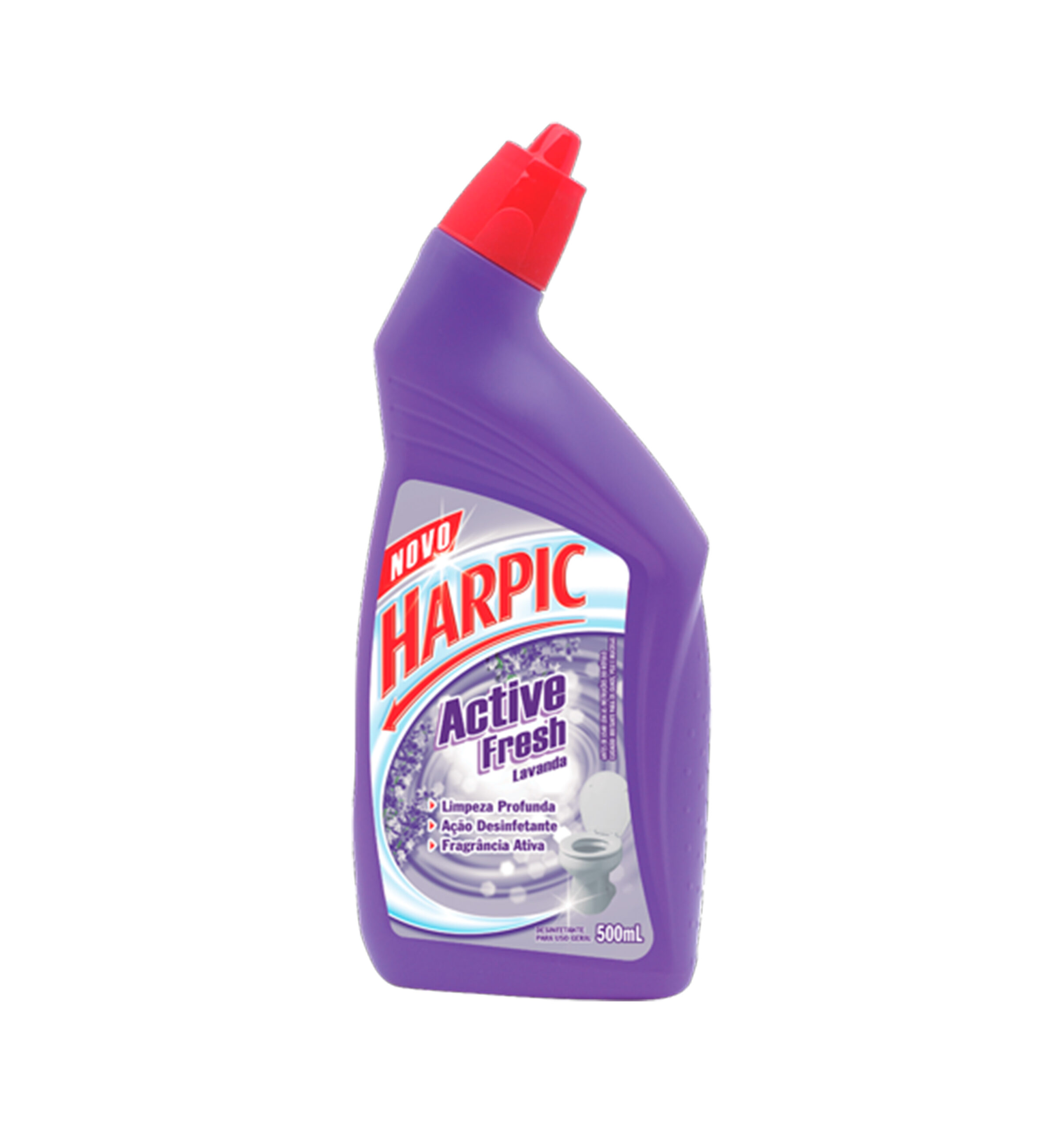 DESINFETANTE LAVANDA HARPIC COM BICO 500 ML - Steffen
